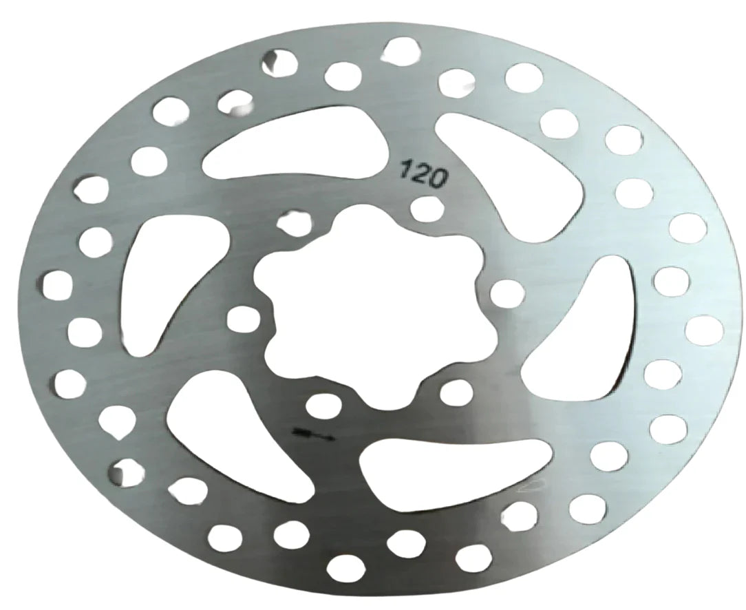 Brake Disc - 120mm, 6 Bolt – SURGE E-SCOOTERS